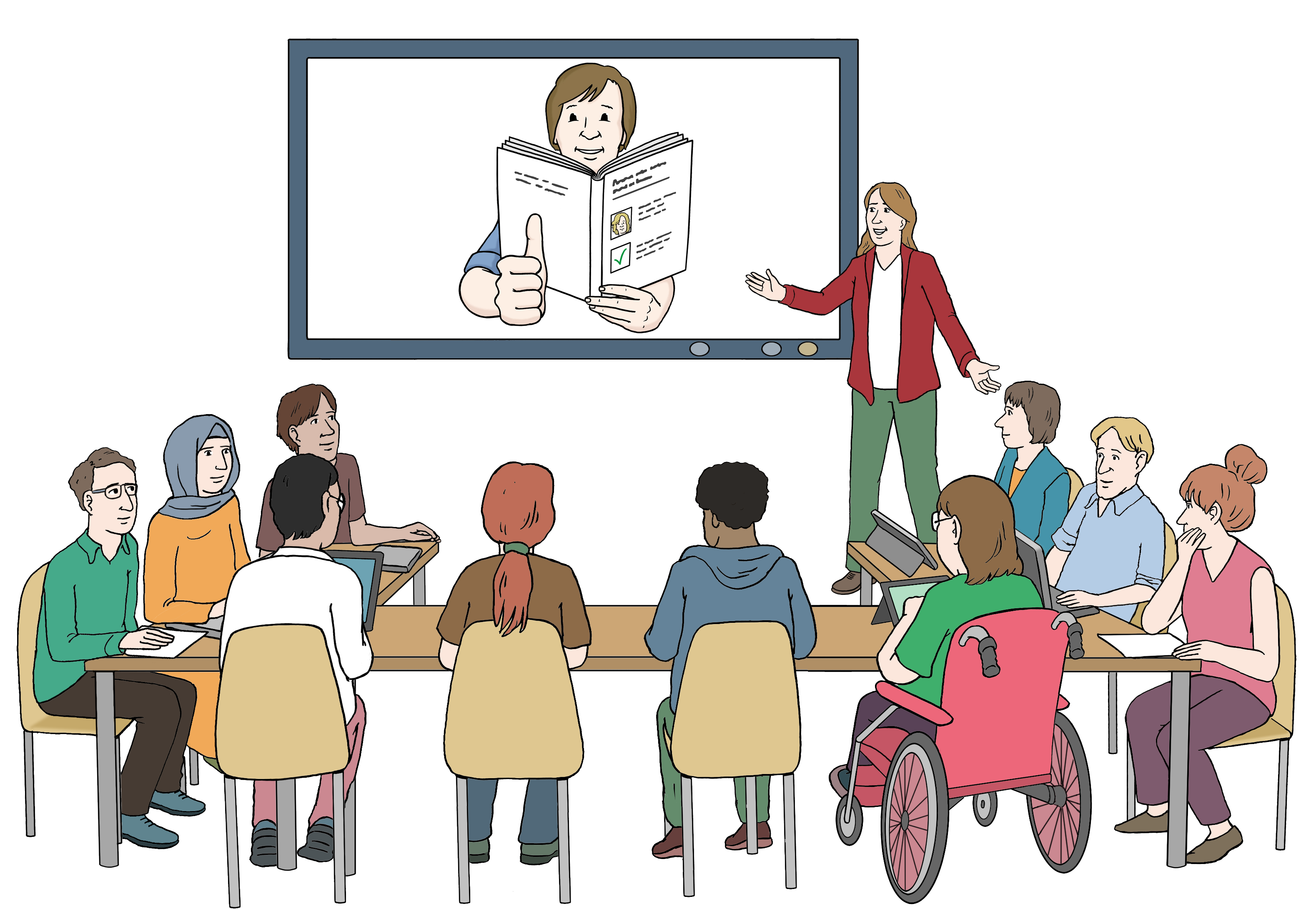 Unsere Kurse im Jahr 2023 - Leichte Sprache