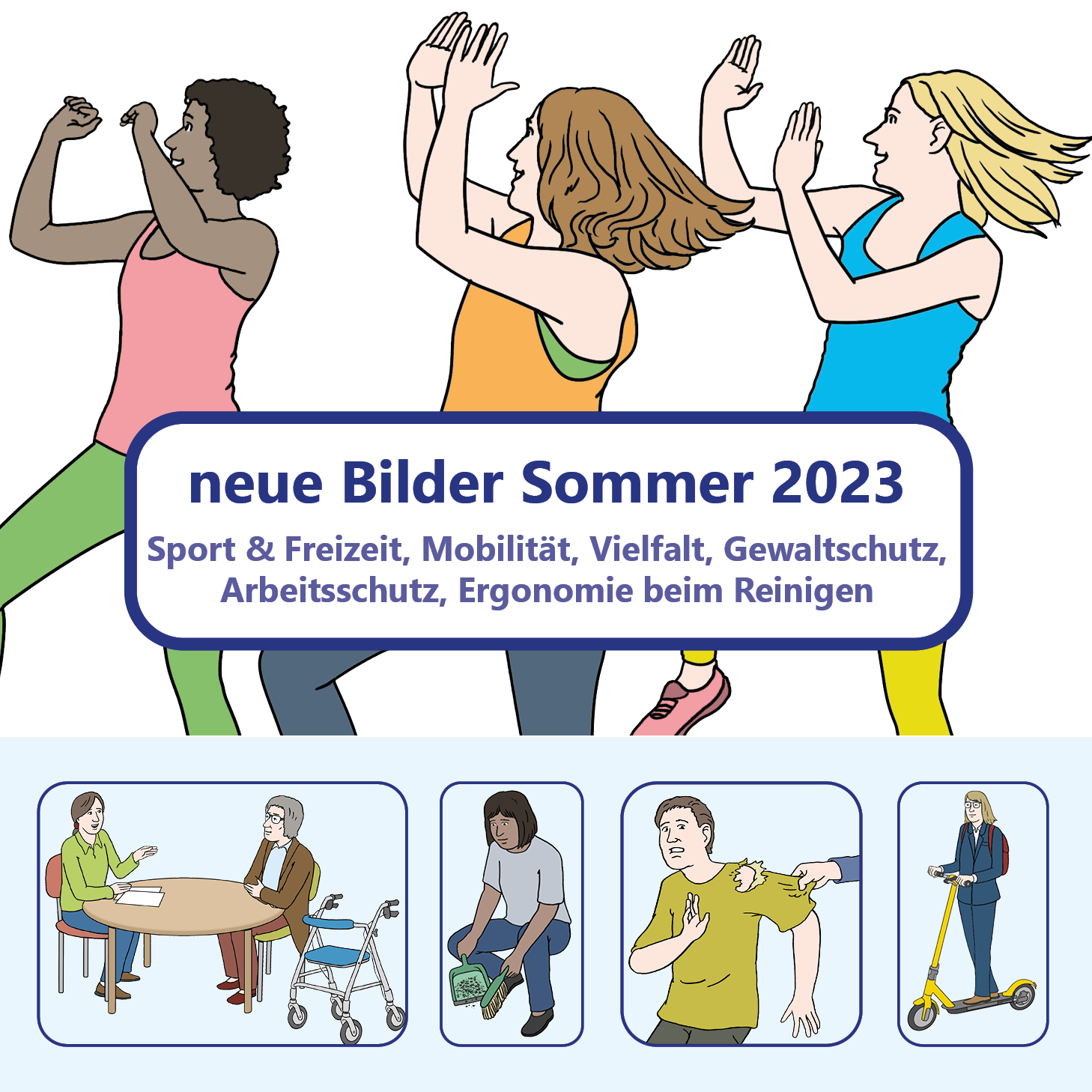 Über 60 neue Bilder in unserem Shop - Leichte Sprache